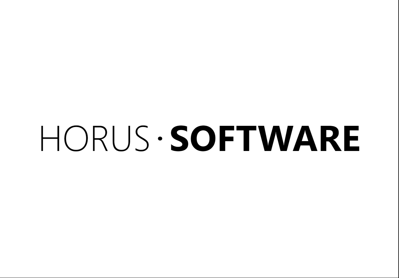 HORUS · SOFTWARE